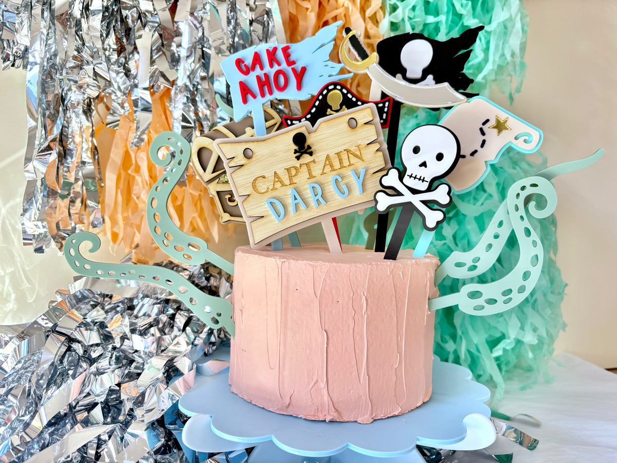 KRAKEN LEGS - Cake Topper Set – Kiki Party Studio