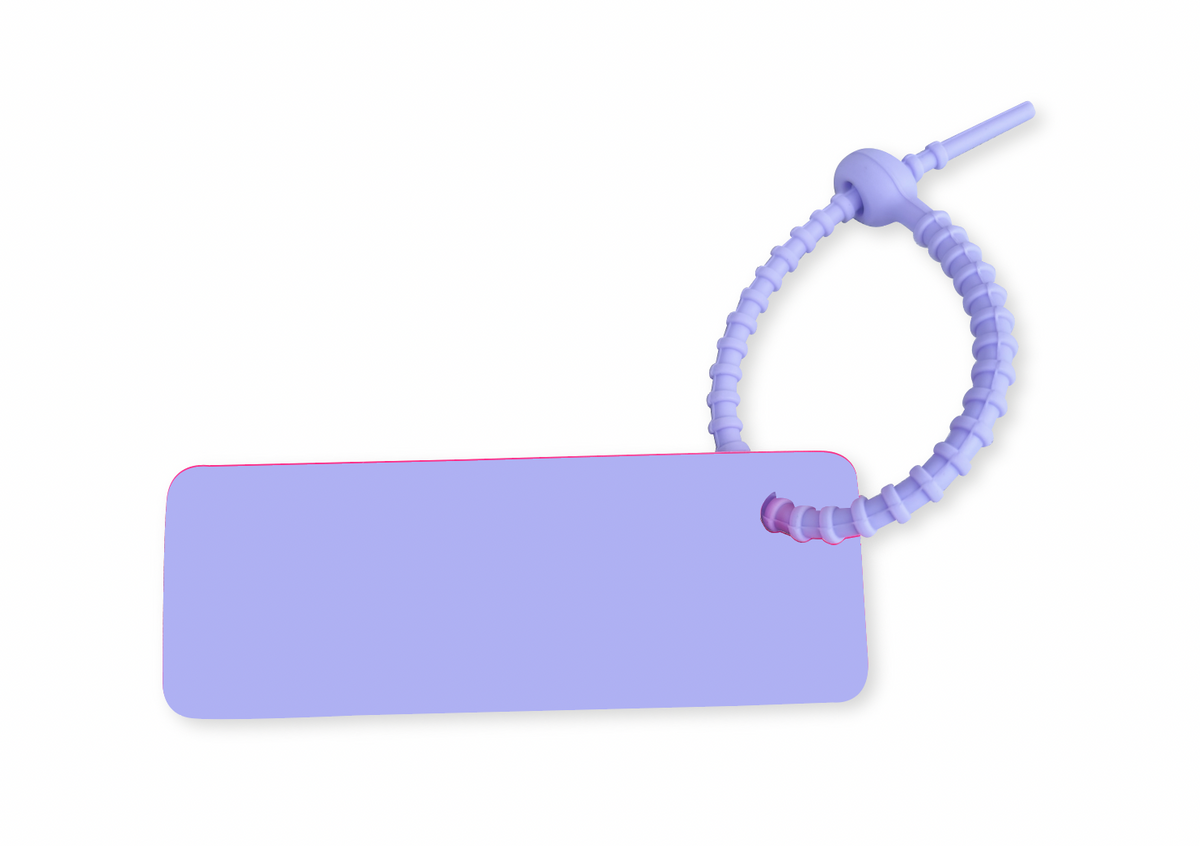 HOT PINK FLEXI NAME CHARM – Kiki Party Studio