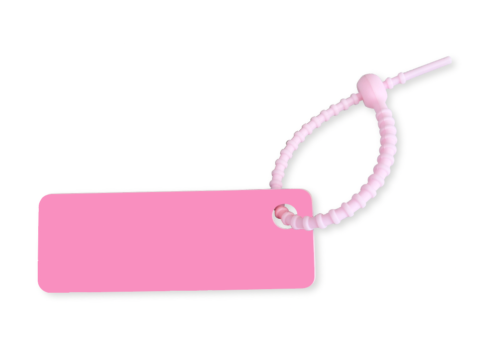 SOFT PINK FLEXI NAME CHARM – Kiki Party Studio