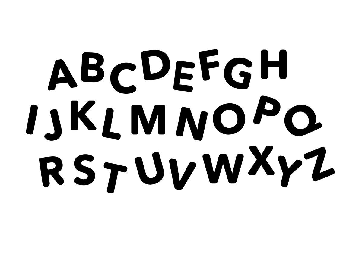 PASTEL BLUE WONKY NAME CUSTOM - Cake Topper – Kiki Party Studio